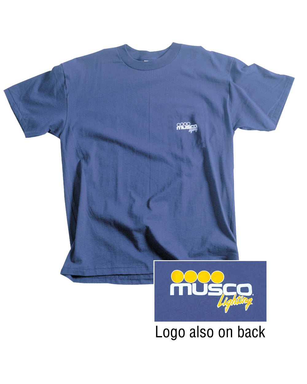 413 - Basic Non Pocket T-Shirt (Tall) – Musco Sports Lighting, LLC